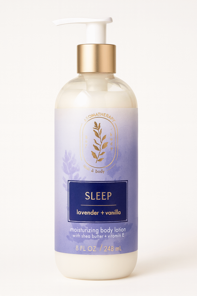 Loción corporal Sleep – Lavanda + Vainilla Bath & Body Works - El ...
